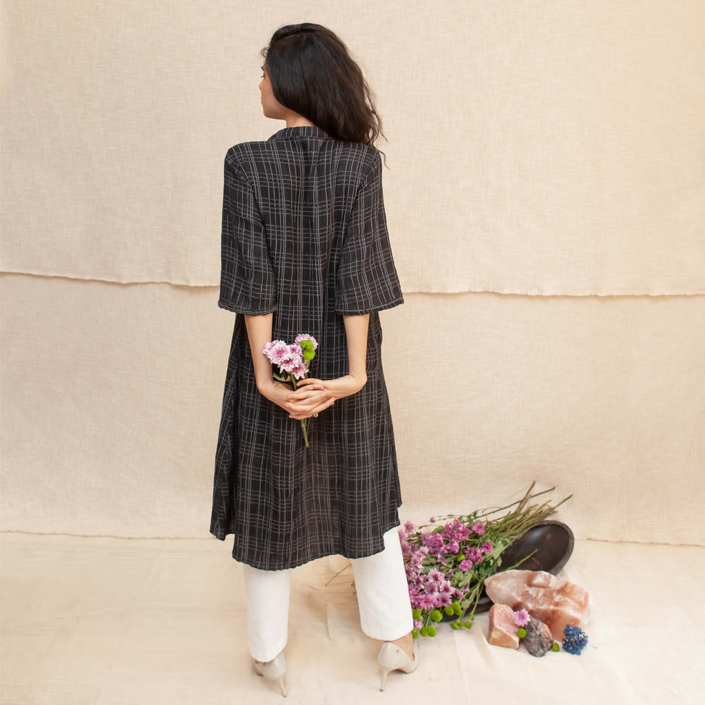 Black & Ash Reversible Camilla Jacket – Chetna Bagga